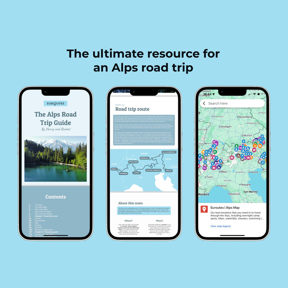 The Ultimate Alps Road Trip Guide and Map – Euroutes