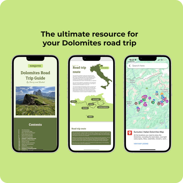 Dolomites Road Trip Guide and Map – Euroutes